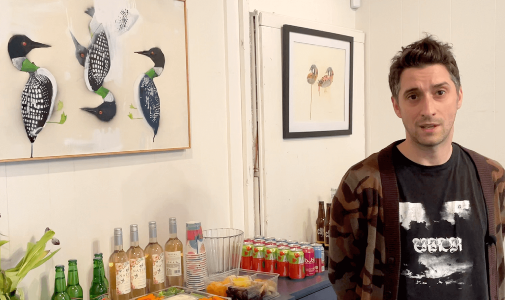 The Aviary: Art Show by Steven Strauss (video) - Beyond The Shag